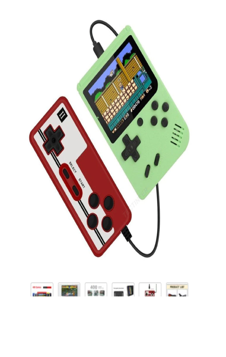 Retro Portable Mini Handheld Video Game Console 8-Bit 3.0 Inch Color L ...